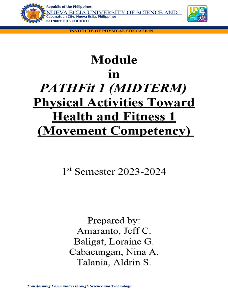 PATHFit 1 Module Unit 2 | PDF