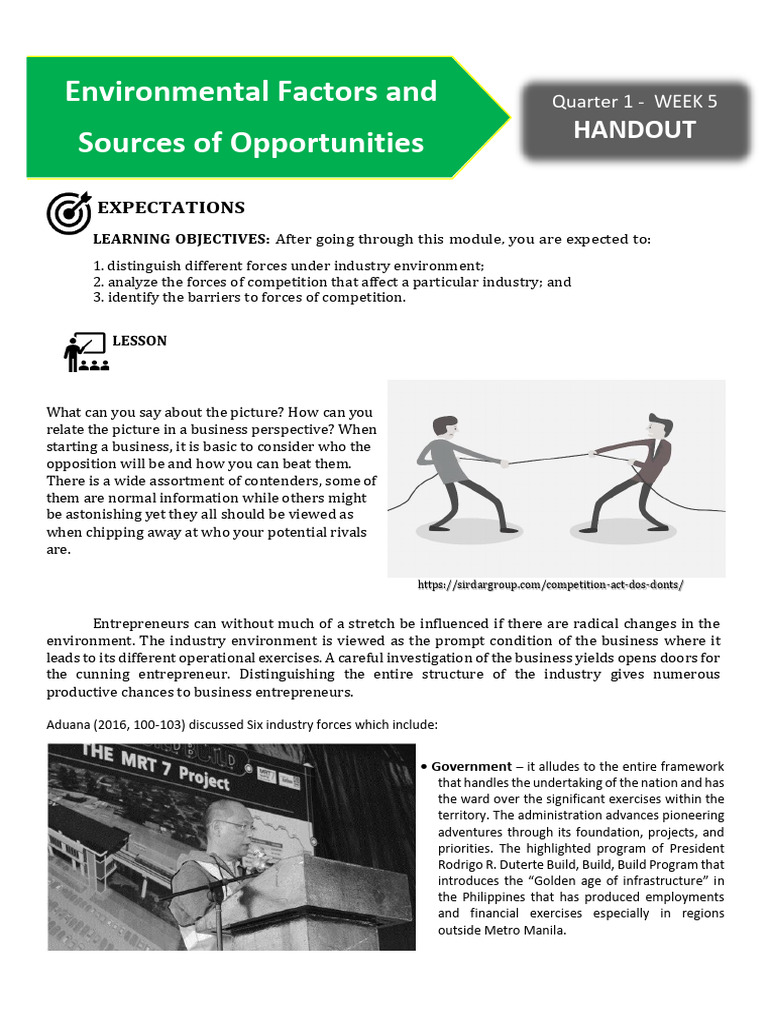 Industry Competition Forces Explained | PDF