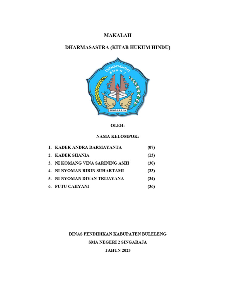 Makalah 2 Agama Hindu | PDF