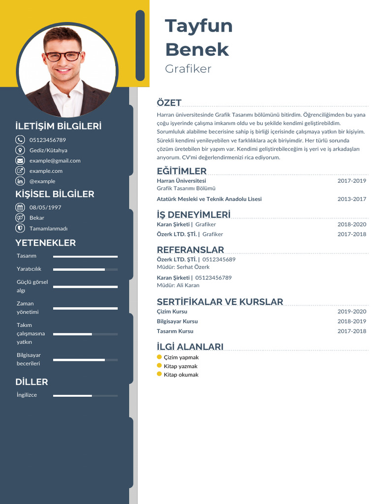 Örnek CV 3 cv19-15 | PDF