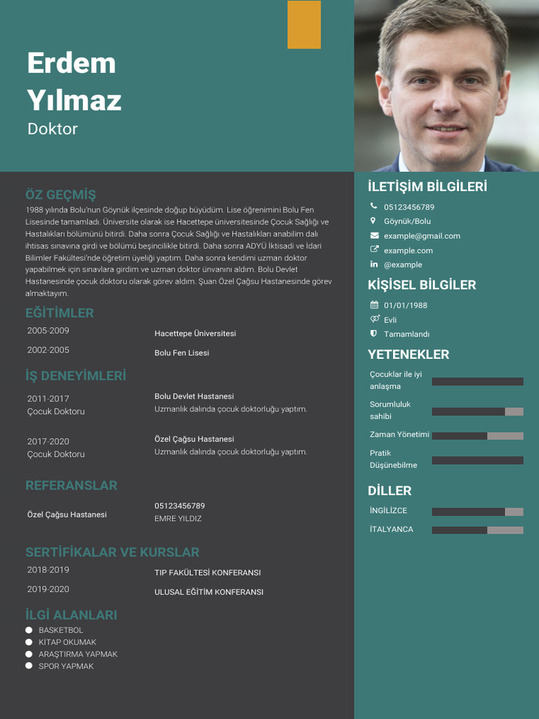 Örnek CV 16 cv19-2 | PDF