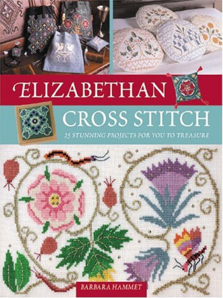 Elizabethan Cross Stitch - Hammet, Barbara | PDF