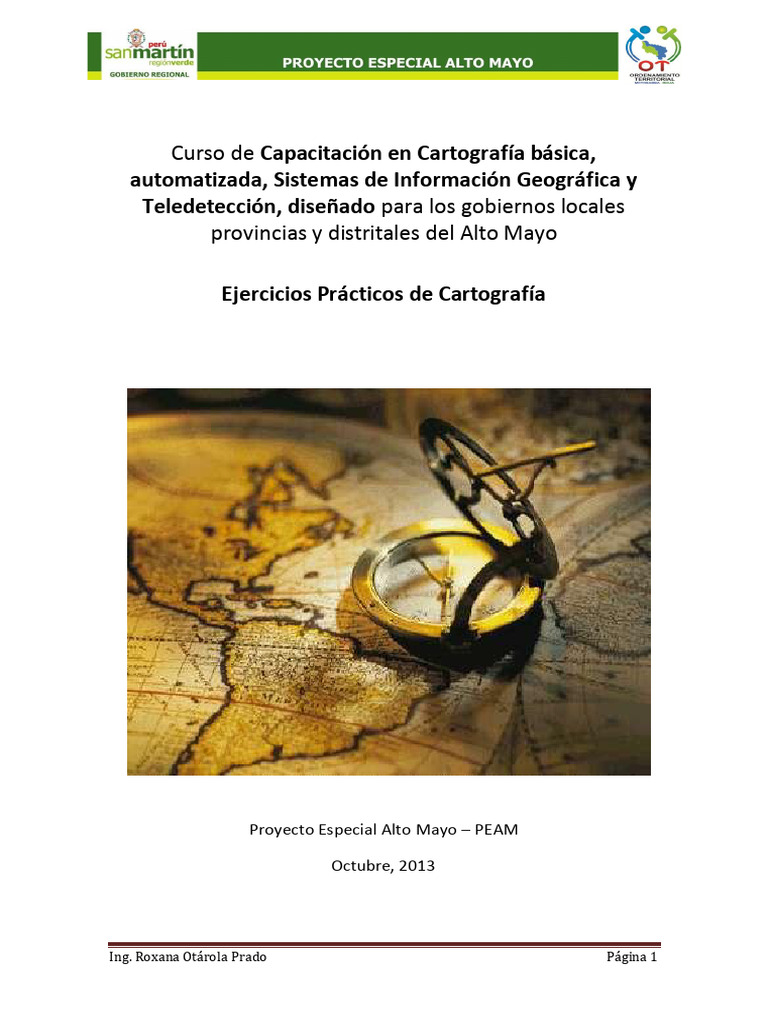 Modulo1 Ejerciciospracticoscartografia | PDF | Hogar, jardinería y bricolaje | Tecnología