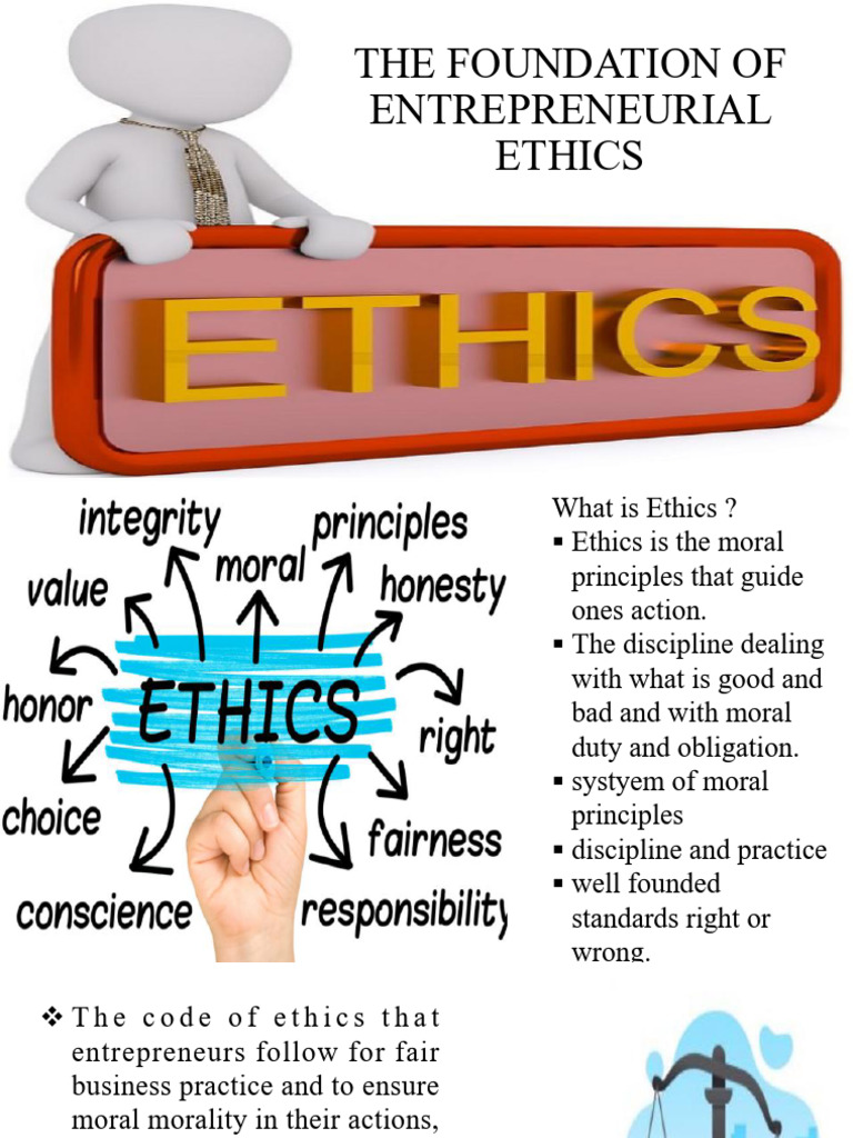 The Foundation of Entrepreneurial Ethics | PDF | Business