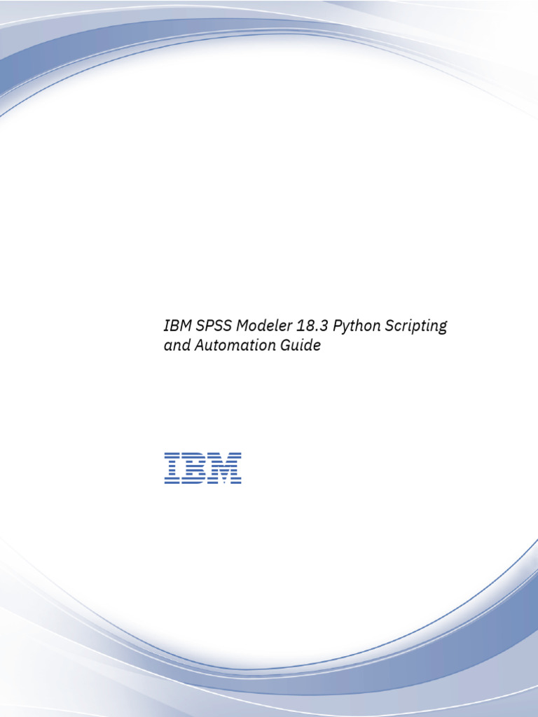 Modeler Scripting Automation | PDF | Spss | Scripting Language Modeler Scripting Automation | PDF | Spss | Scripting Language