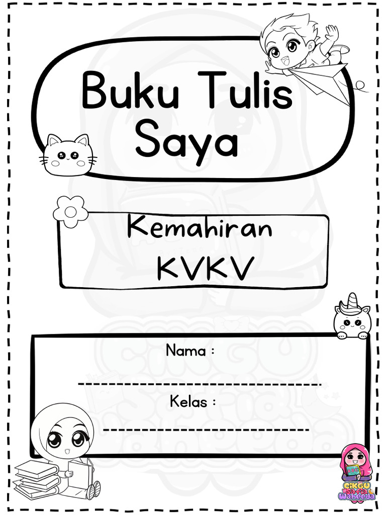 Buku Tulis KVKV Saya 1 | PDF