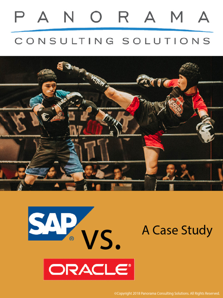 SAP-vs-Oracle-Case-Study | PDF
