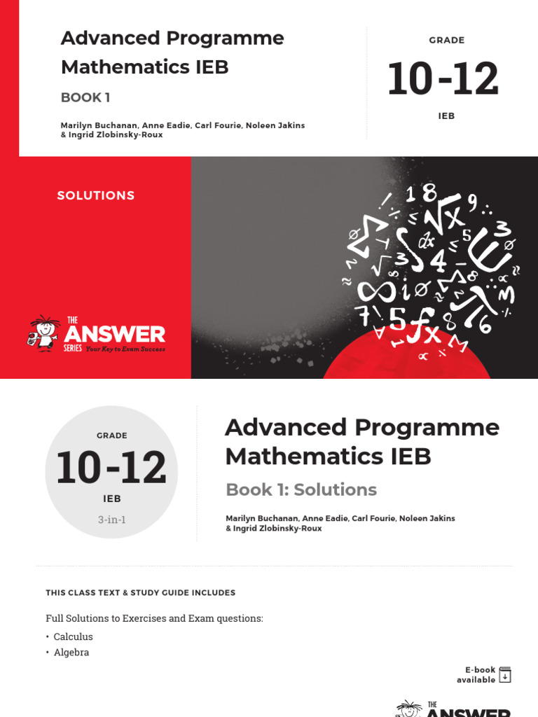 Advanced Math Solutions Guide | PDF
