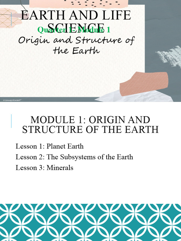 Module 1 Lesson 1 Planet Earth | PDF