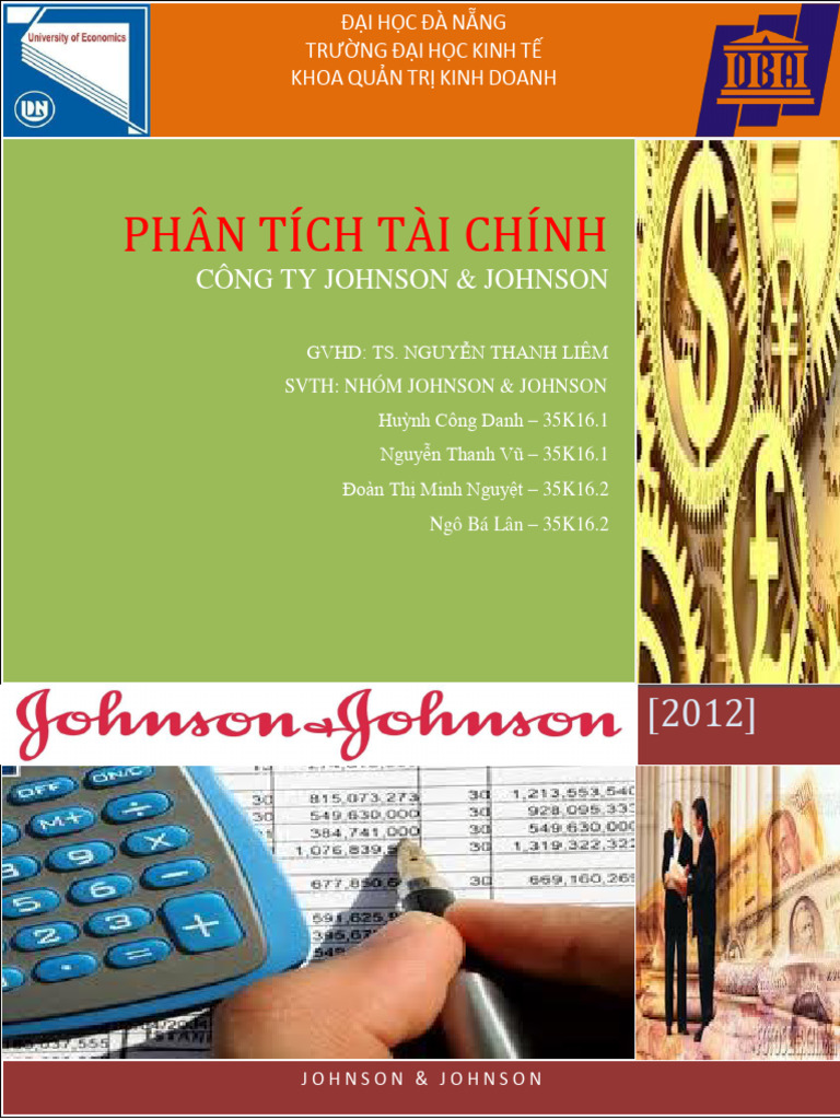 Phân Tích Tài Chính: Công Ty Johnson & Johnson | PDF