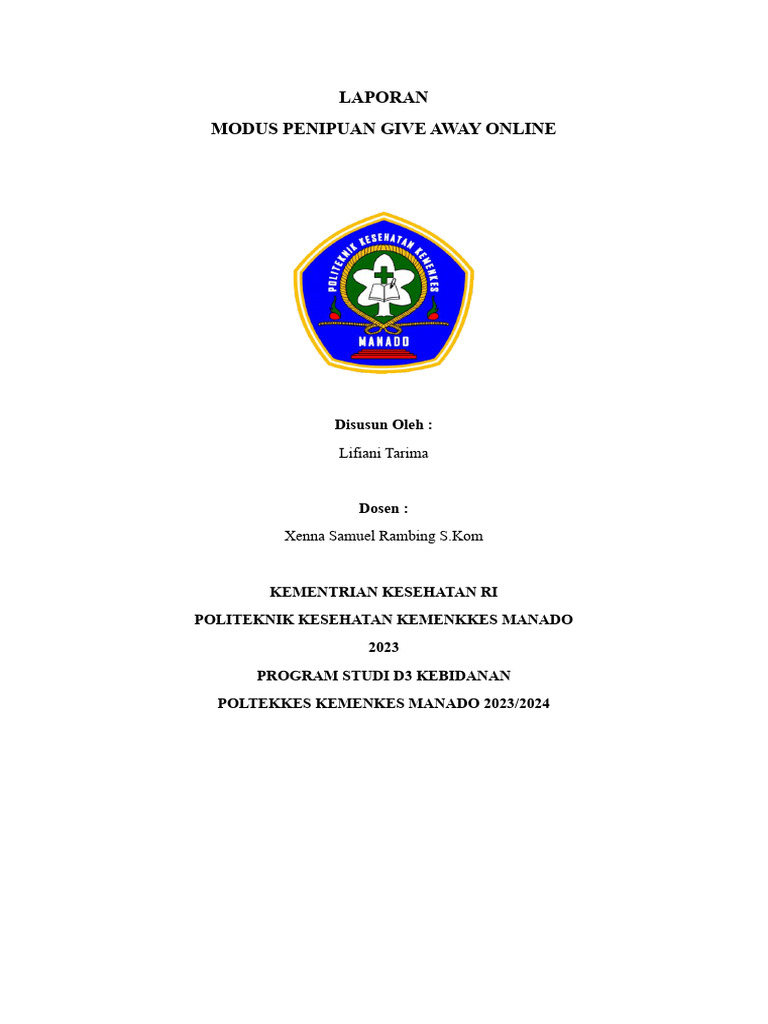 Laporan Tugas DDK | PDF