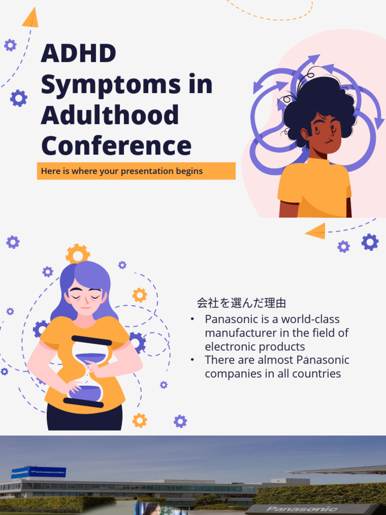 ADHD Symptoms in Adulthood Conference by Slidesgo | PDF | Business | Computers