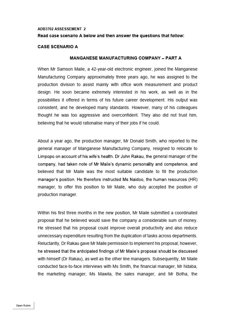 Assessment 02 ADB3702 | PDF | Business