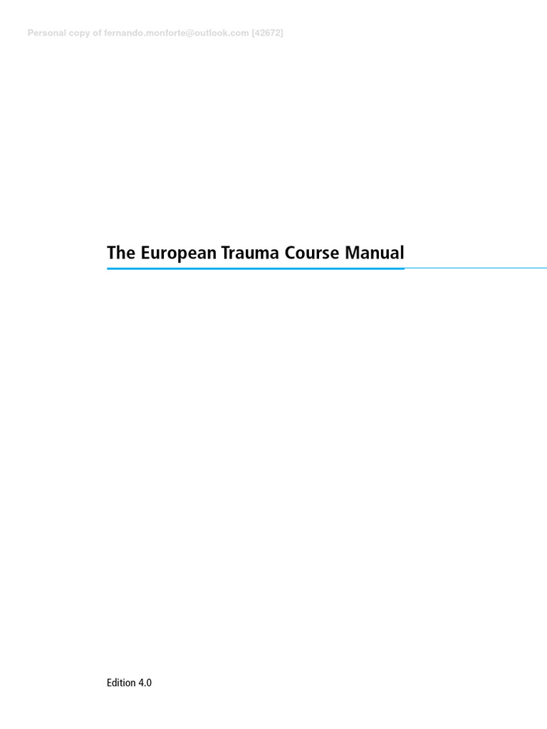 Trauma Patient Transfer Guidelines | PDF | Major Trauma | Emergency ...