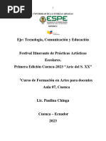 Proyecto ECA | PDF | Plan de estudios | Aprendizaje