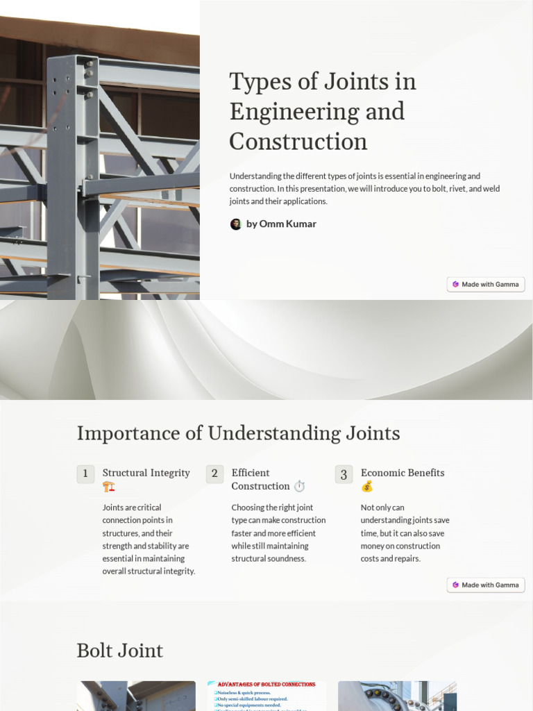 Types-of-Joints-in-Engineering-and-Construction (1) | PDF