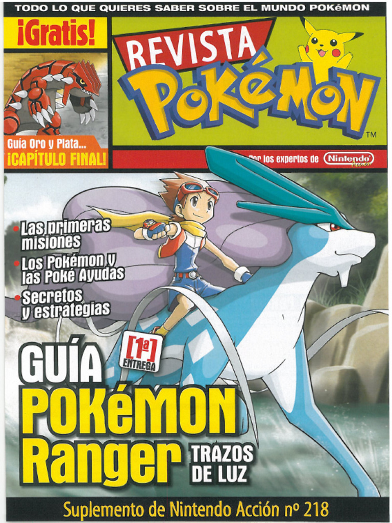 Nintendo Accion 218 Revista Pokemon | PDF