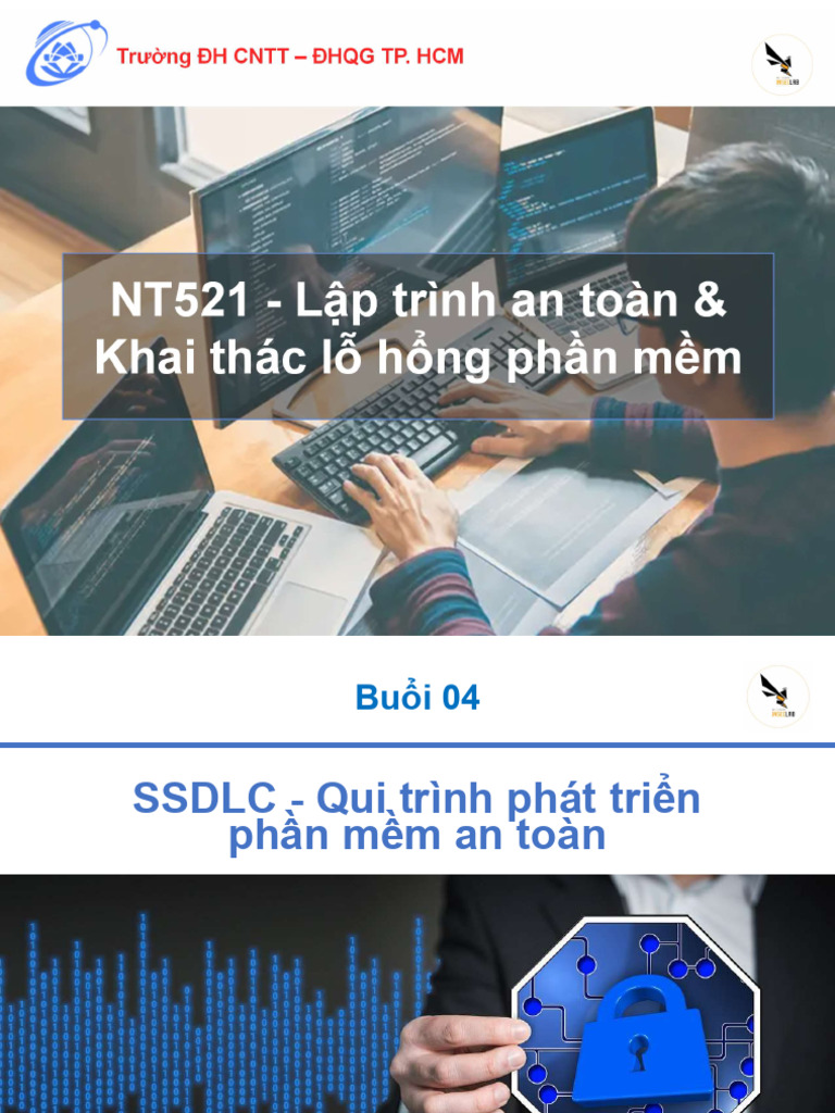 L04 Secure SDLC 1 | PDF