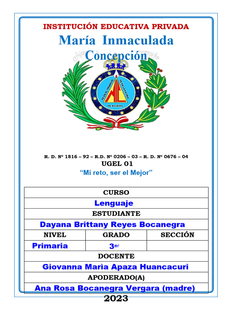 Insignia - Carátula - Decálogo - 2023 | PDF