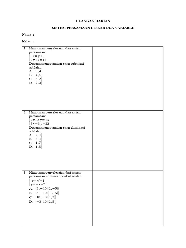 PH 8 SPLDV | PDF | Metode & Bahan Ajar