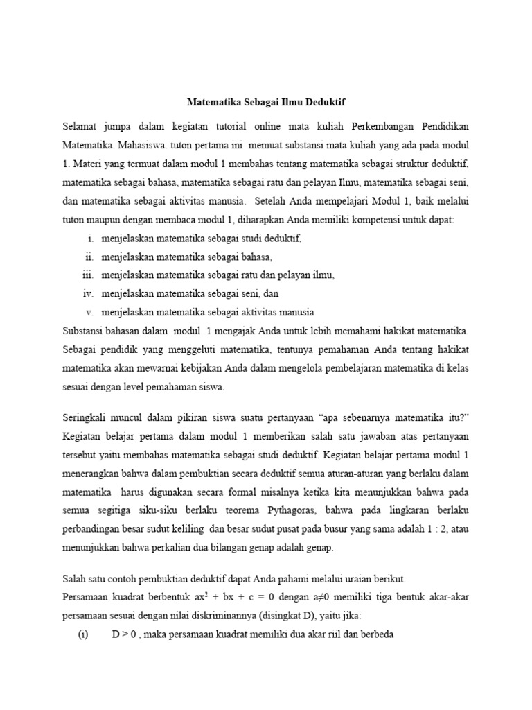 Inisiasi 1 | PDF | Metode & Bahan Ajar