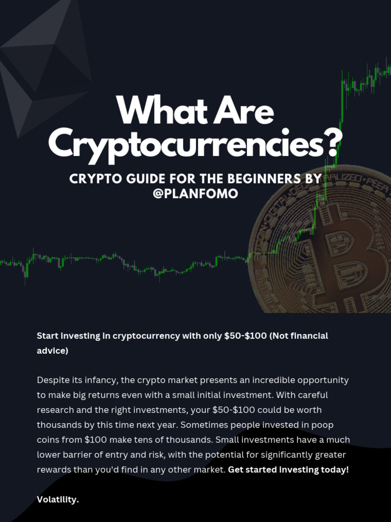 Cryptocurrency Article For The Beginners | PDF