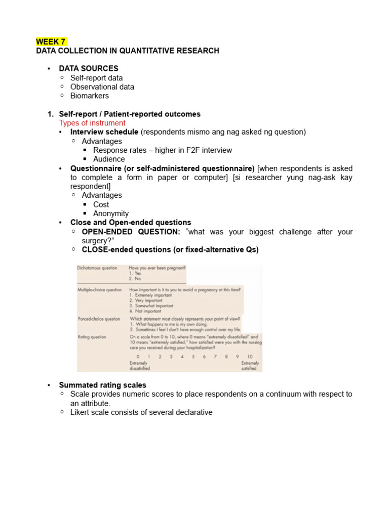 Nursing Research Midterm Reviewer | PDF