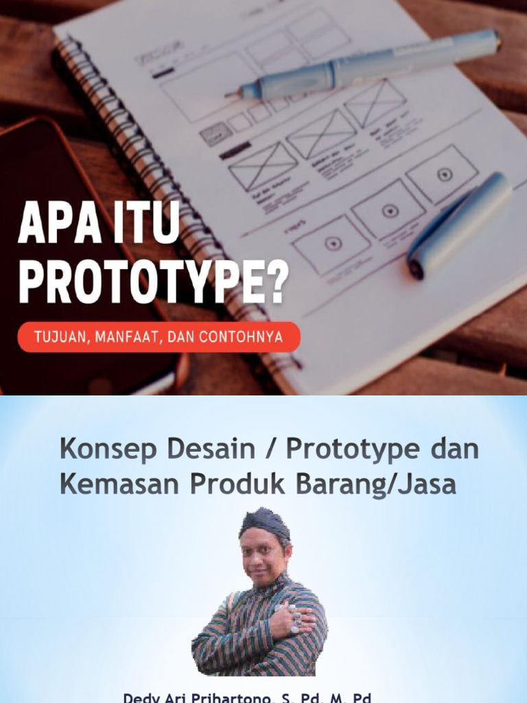 Konsep Desain/Prototipe dan Kemasan Produk Barang/Jasa | PDF