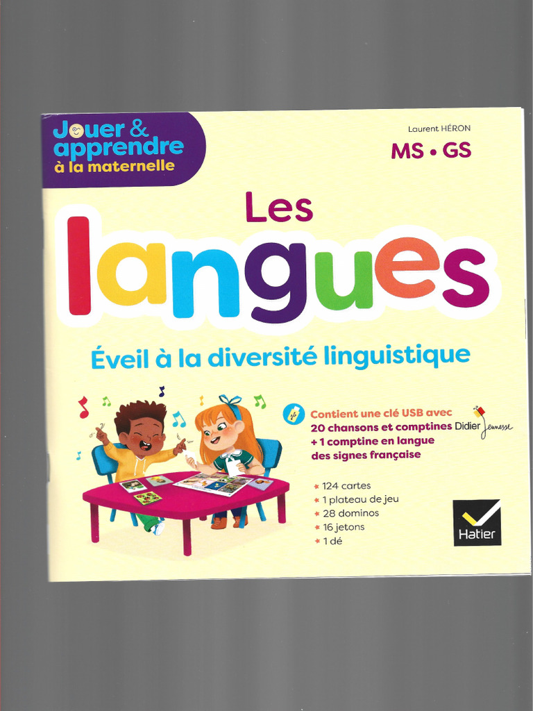 Hatier Éveil À La Diversité Linguistique | PDF