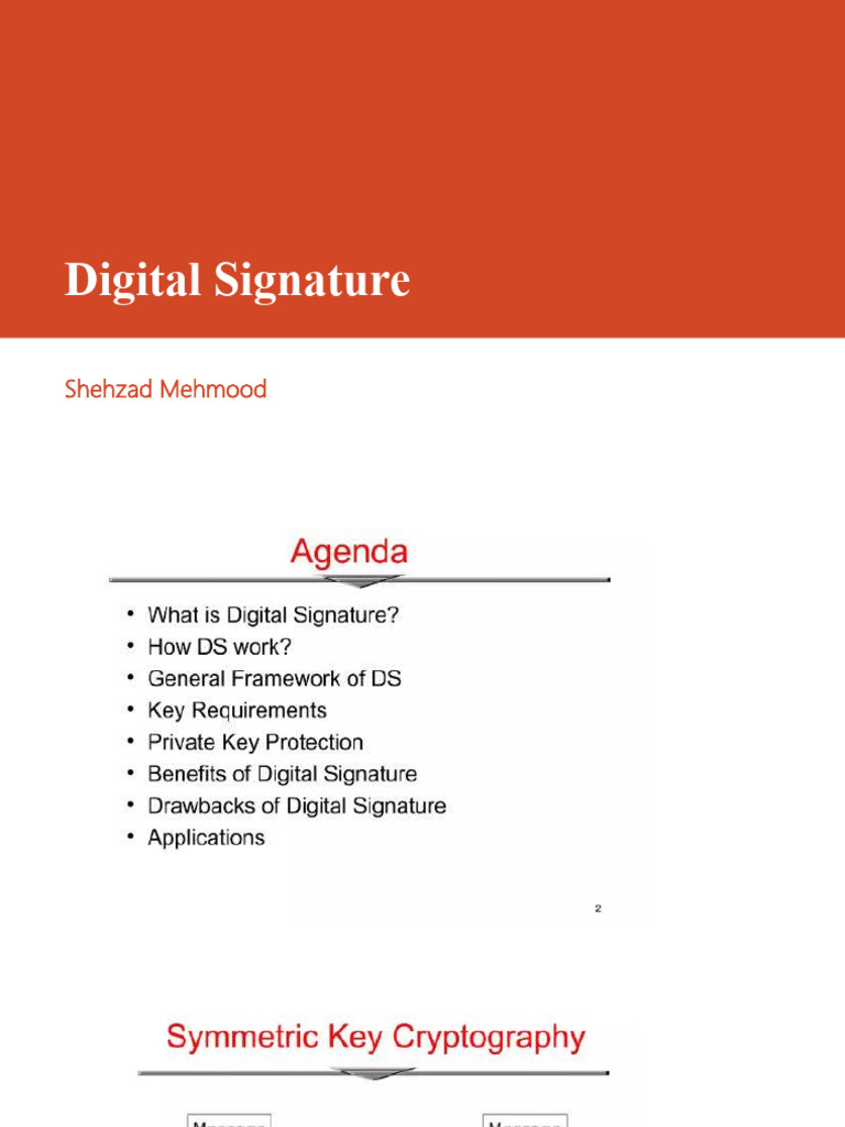 Digital Signature | PDF