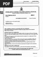 Zimbabwe Distance Chart | PDF