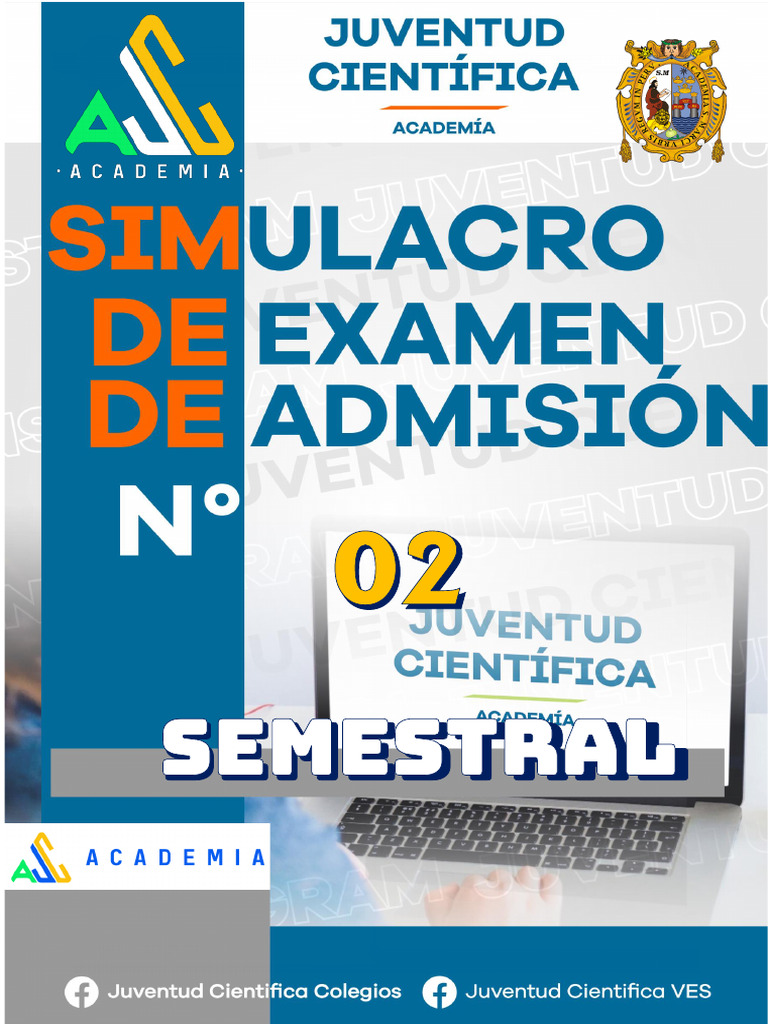 Simulacro General 02 Semestral - 2023 (Sin Claves) | PDF | Perú | Homero