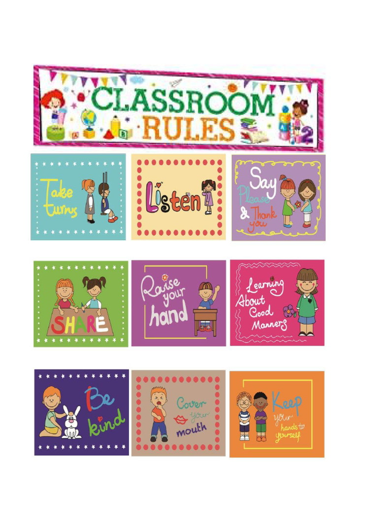 Classroom Rules | PDF