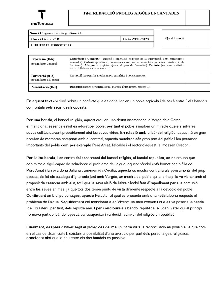 Redacció Cat Final | PDF