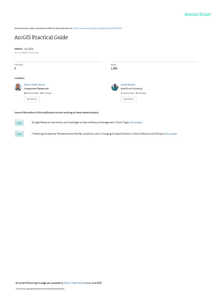 ArcGIS Lab Guide | PDF