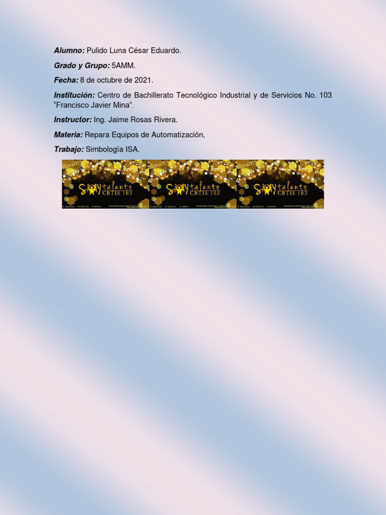 Simbologia Isa | PDF