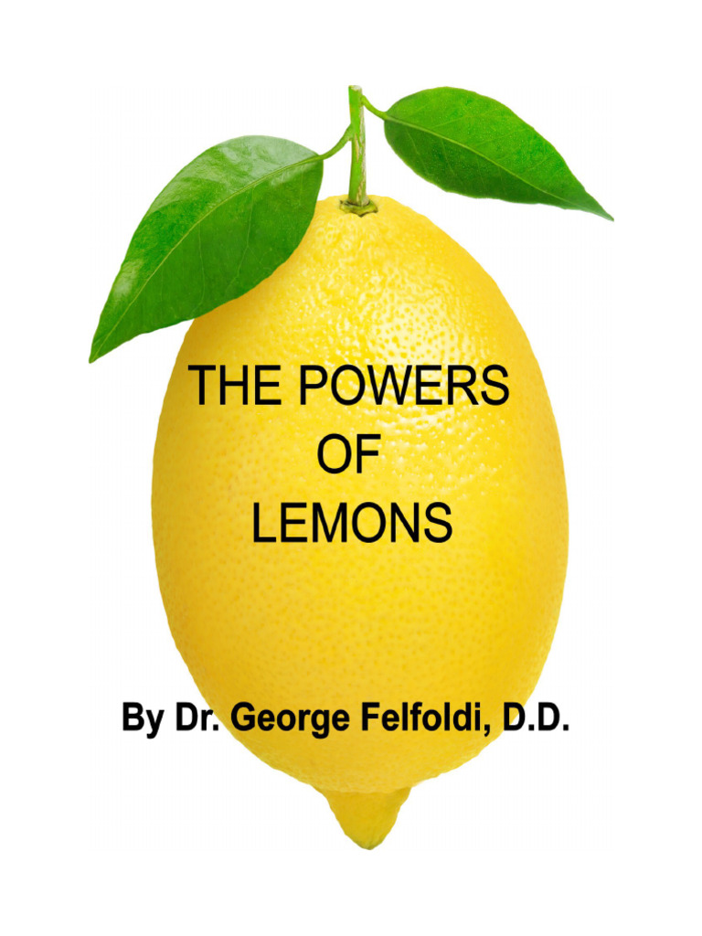 2023 - George Felfoldi - (eBook-Health-Fruits) - The Powers of Lemons ...