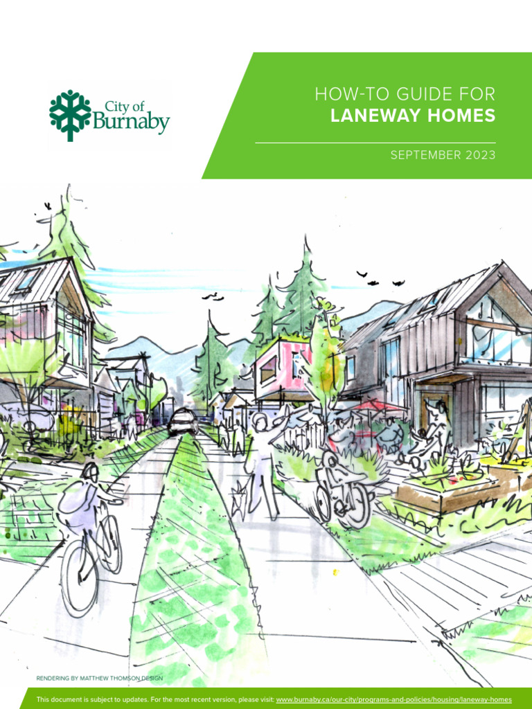 Laneway Homes Guide Burnaby 2023 | PDF