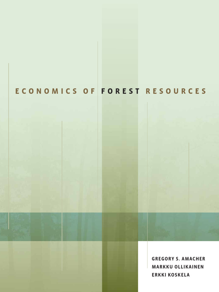 Economics of Forest Resources | PDF