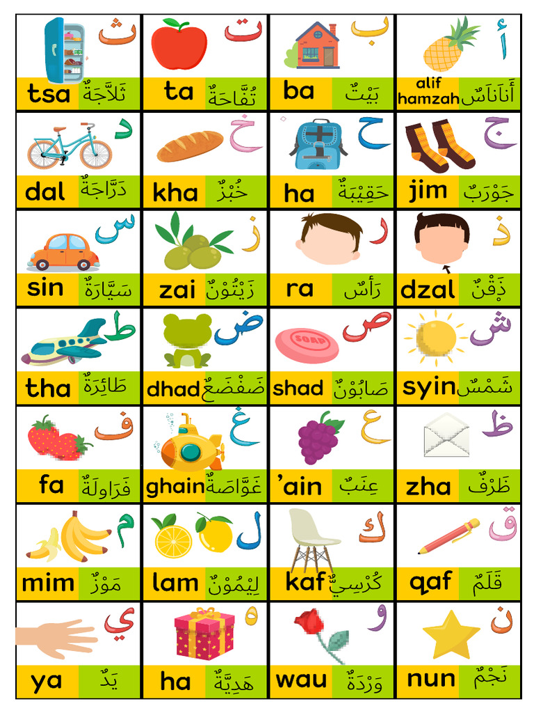 Arabic Flash Card Revisi - CompressPdf | PDF