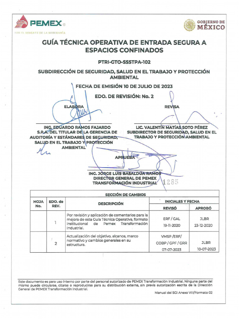 PTRI-GTO-SSSTPA-102 (EC) Rev 02 | PDF