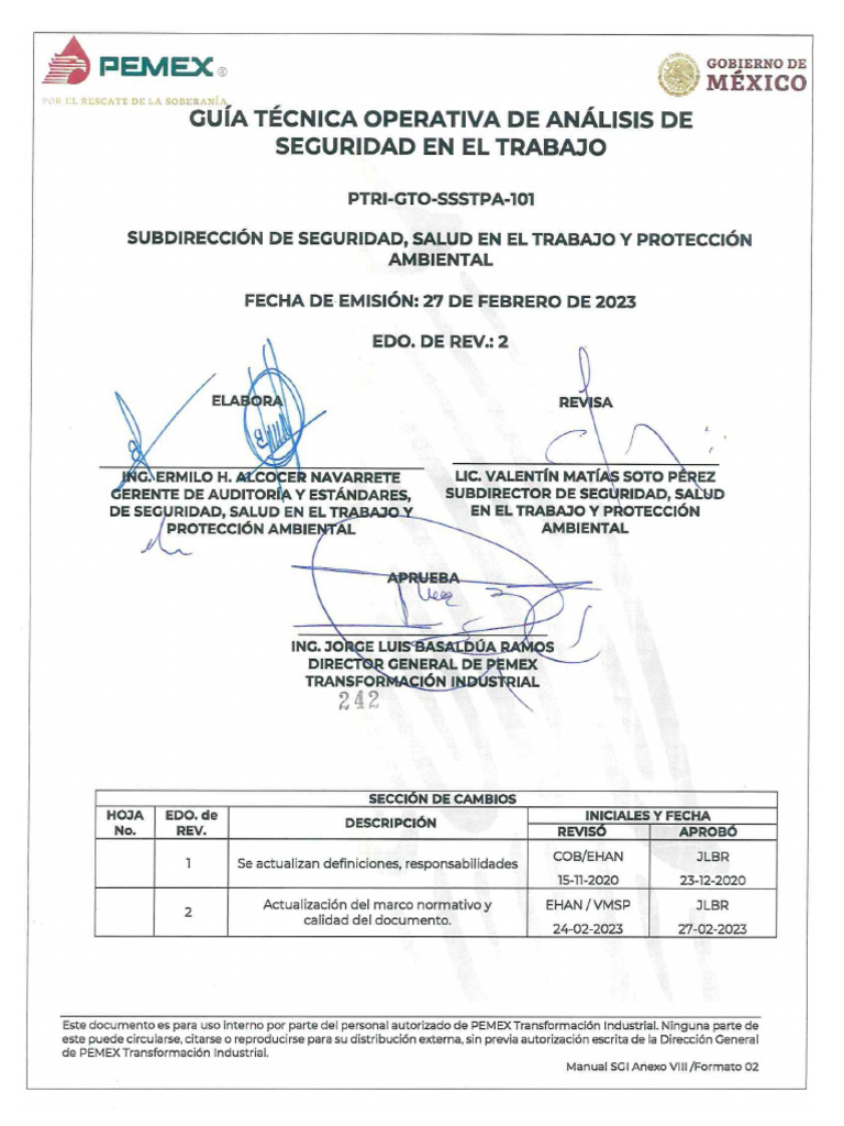PTRI-GTO-SSSTPA-101 (AST) Rev 02 | PDF