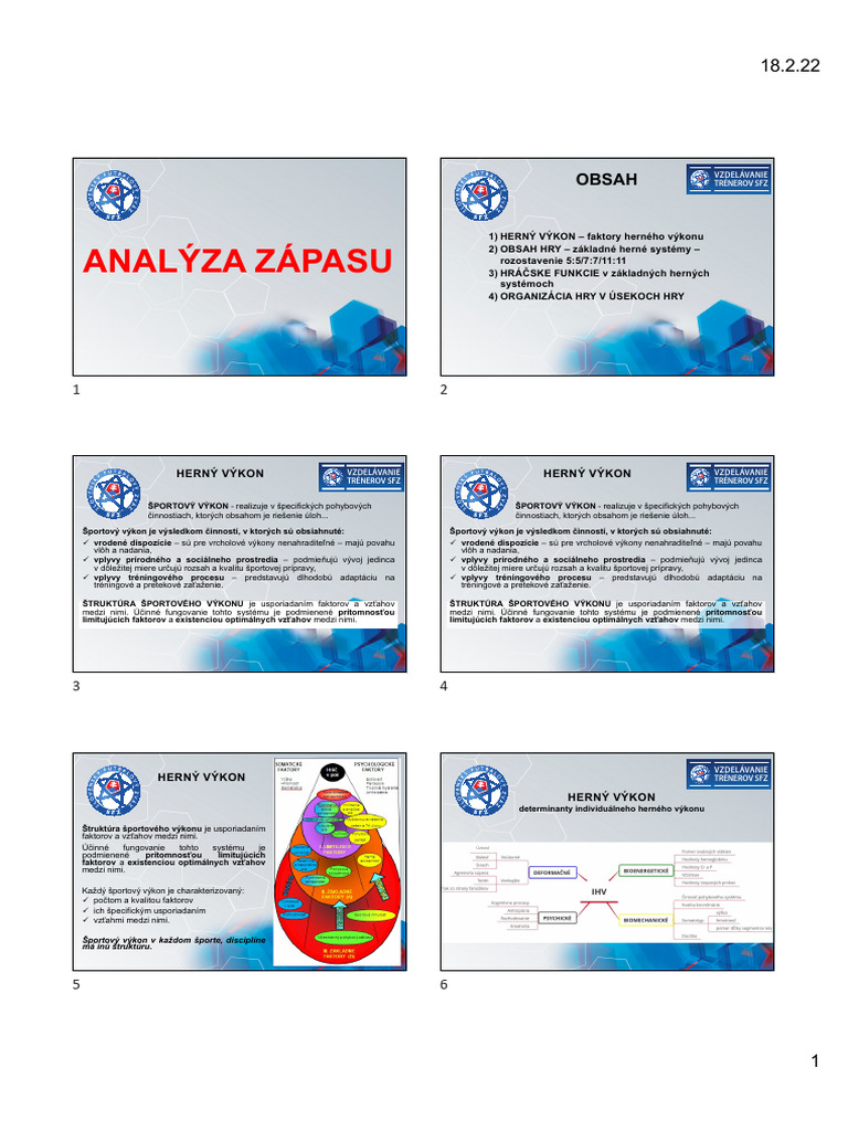 Analýza Zápasu UEFA B | PDF