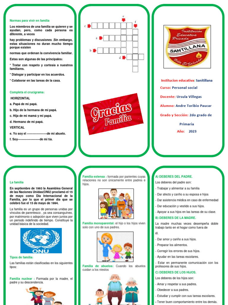 Normas y Roles Familiares | PDF