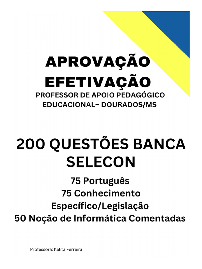 200 Questões Banca Selecon | PDF