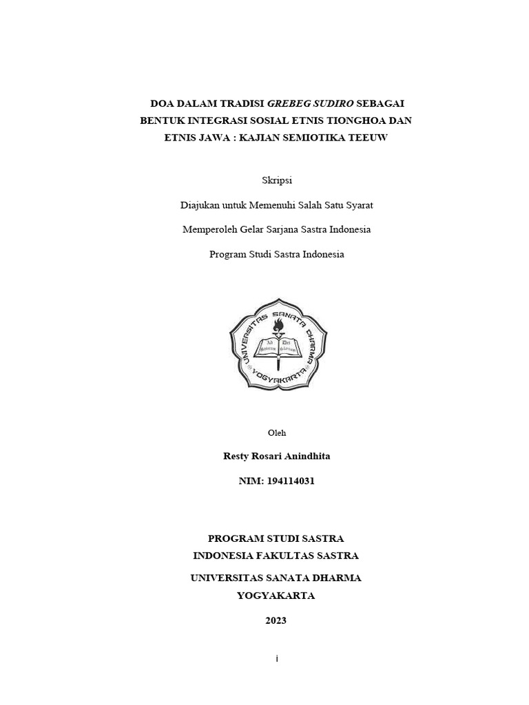 Revisi Skripsi | PDF