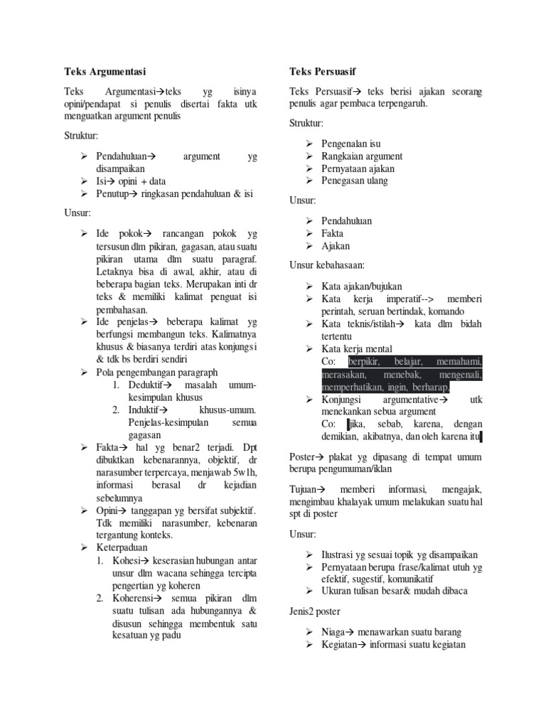 Teks Argumentasi | PDF