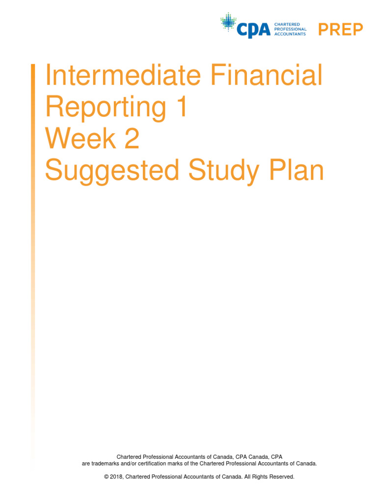 Prep-IF1-W02 StudyPlan G | PDF