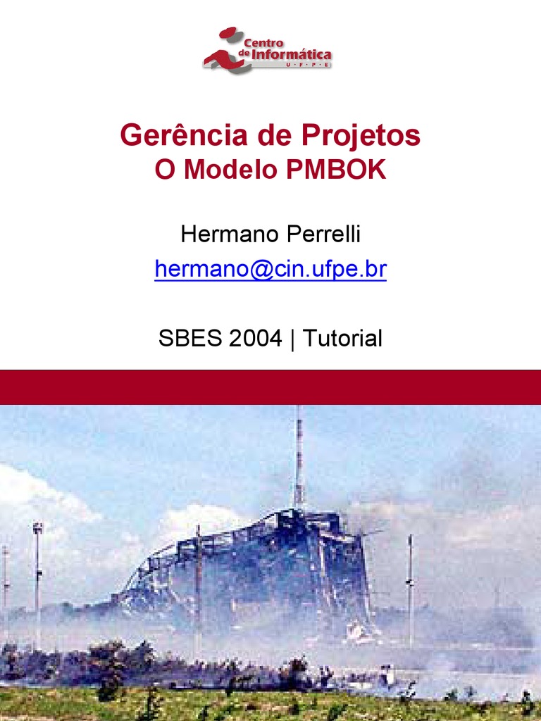 O Modelo Pmbok | PDF | Gestão de projetos | Projetos