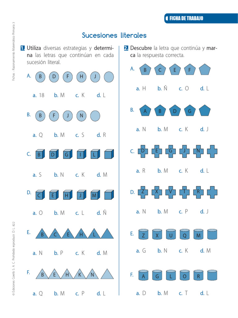 FT - Sucesiones Literales | PDF